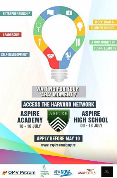 (A separate Aspire High School program also has been launched.)